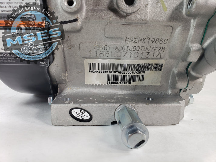 8.5HP LCT Storm Force Series PW2HK-19850781DY 291CC 1” Dia. x 3.48” Ke ...