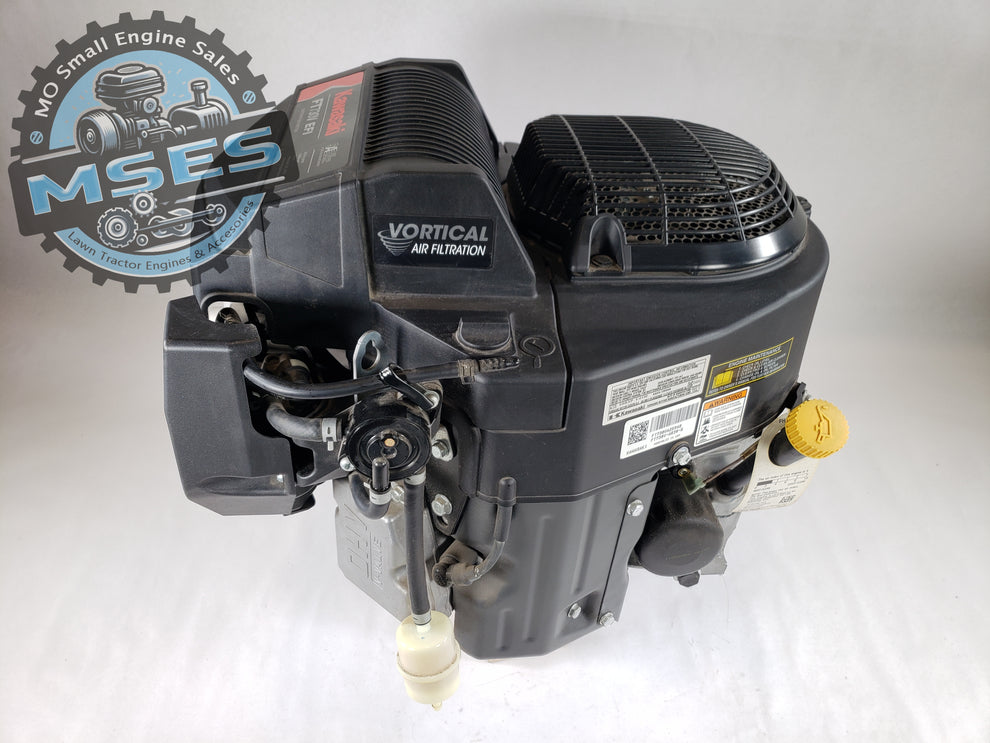 26HP Kawasaki Twin Cylinder Vert Engine FT Series EFI 1-1/8"x4-9/32 FT ...