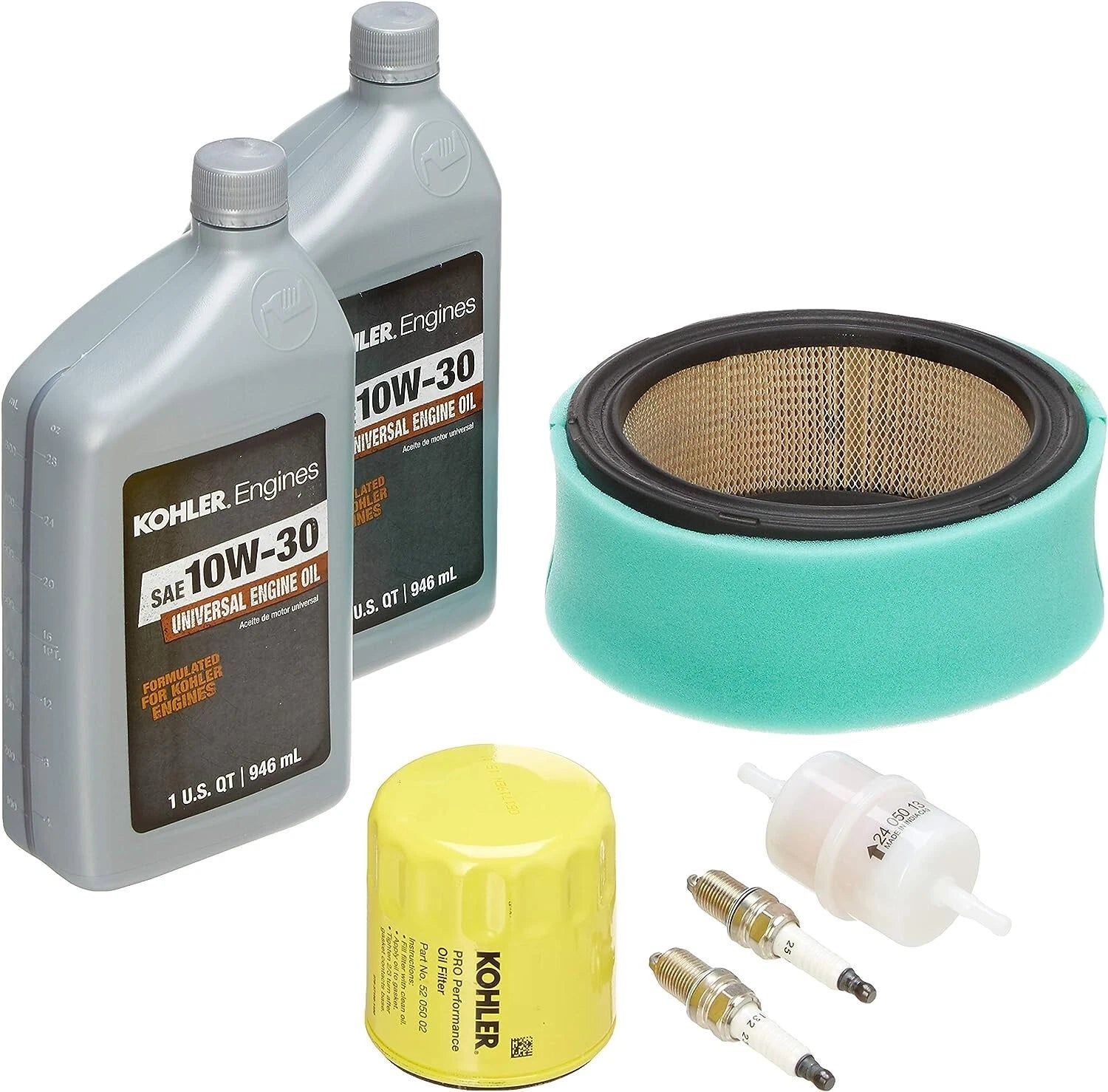Kohler Genuine Maintenance Kit 24 789 02-S for Command PRO Twin Series ...